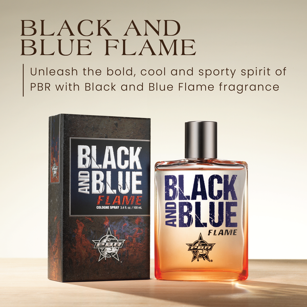 Black and Blue Flame Cologne | PBR Flame Cologne | Tru Western