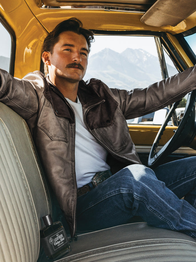 No. 2 Leather Vintage Label Small Batch Cologne – Tru Western