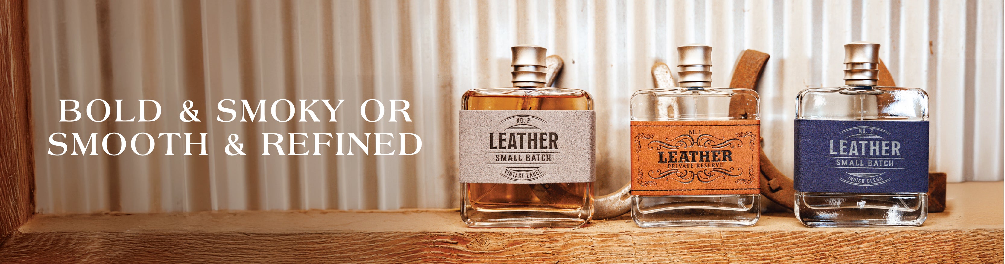 Leather Fragrance Collection | The Smell of Freedom | Tru Western